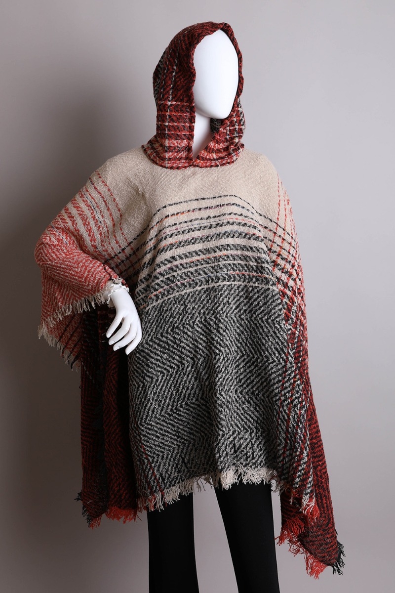Discover the Ultimate Fall Essential: Our Herringbone Tweed Hooded ...