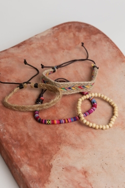 Leto Wholesale Bracelets - Supplier of Rustic Wood & Stone Bracelet
